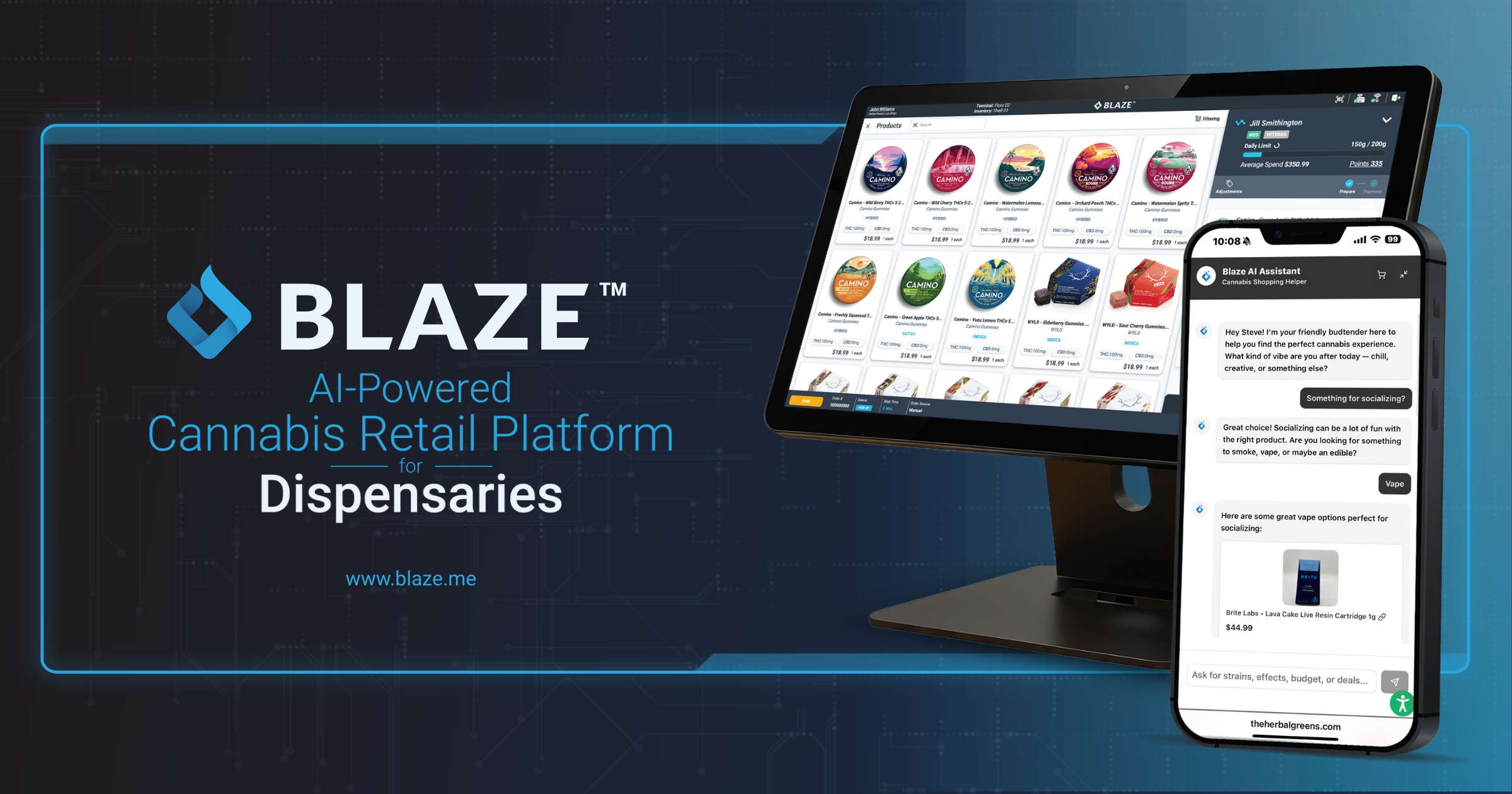 BLAZE Transitions to an AI-First Cannabis Retail Technology Company ...